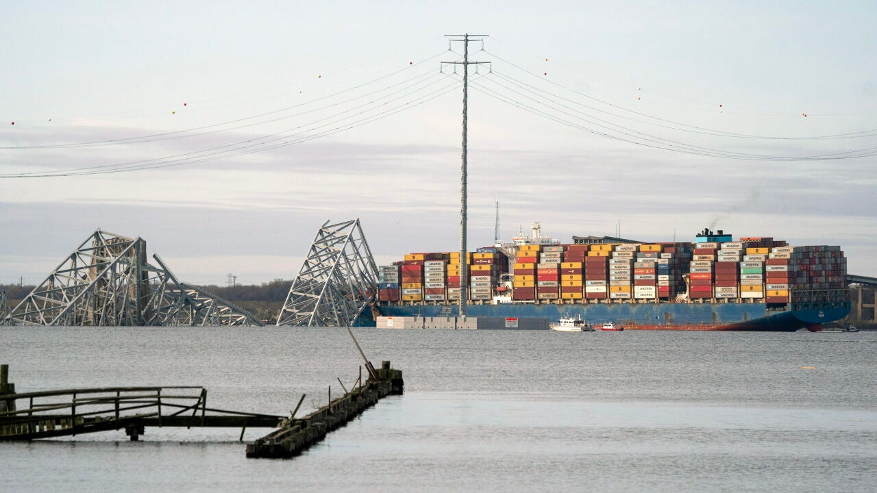 El barco que chocó contra el puente de Baltimore ya provocó un ...