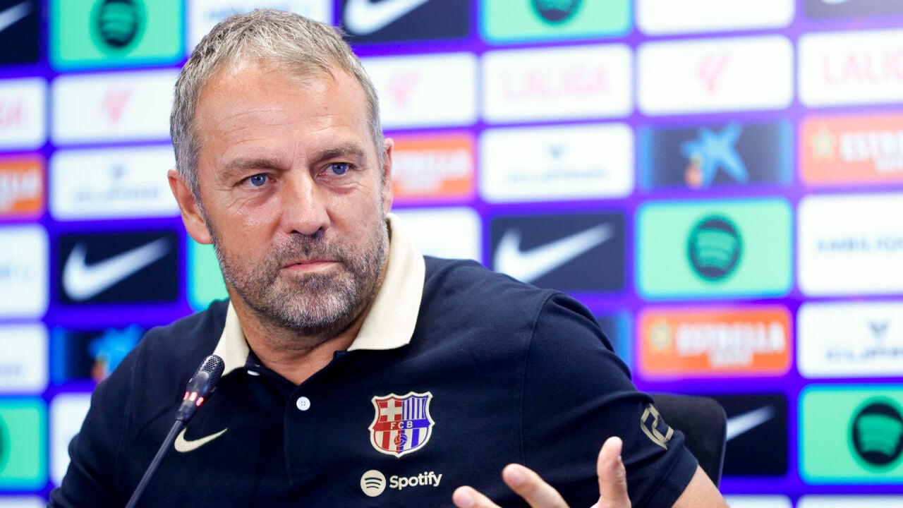 Hansi Flick revela el estado de ánimo de Dani Olmo