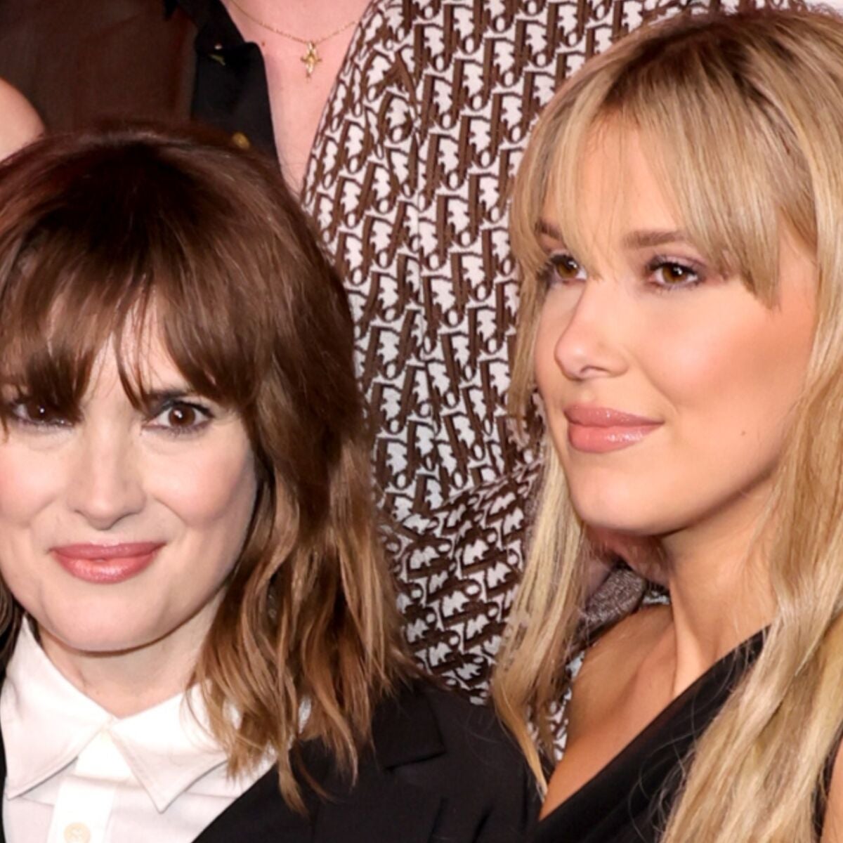 Winona Ryder And Millie Bobby Brown Millie Bobby Brown And Winona