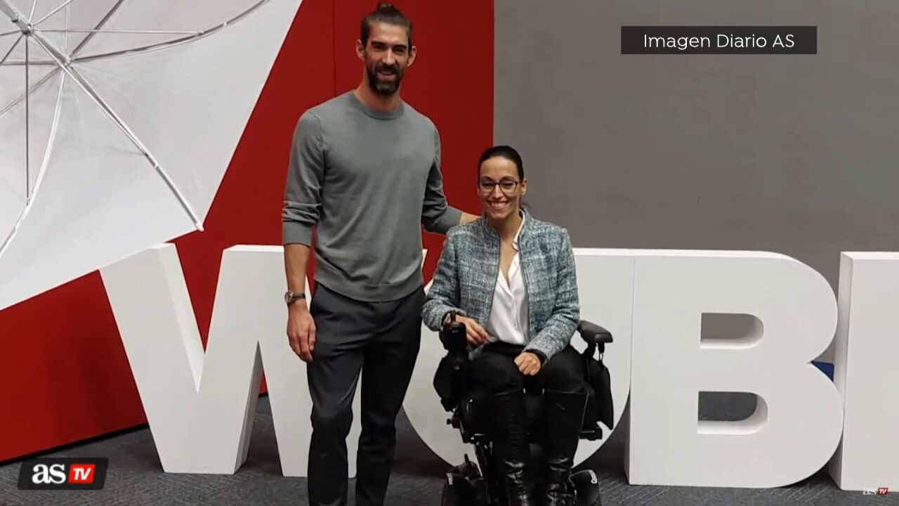 Teresa Perales revela su conversación con Michael Phelps: "Me dijo que ...