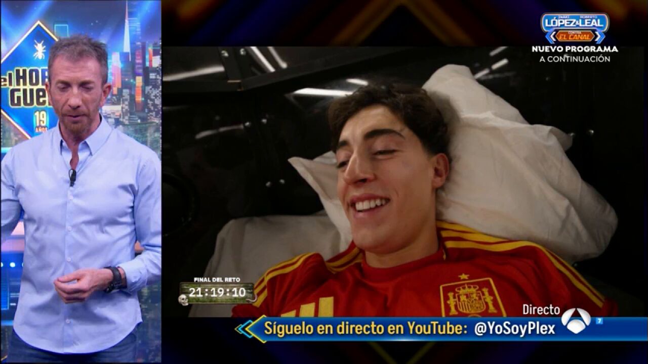 Pablo Motos habla con Plex a pocos minutos de cumplir 24 horas ...