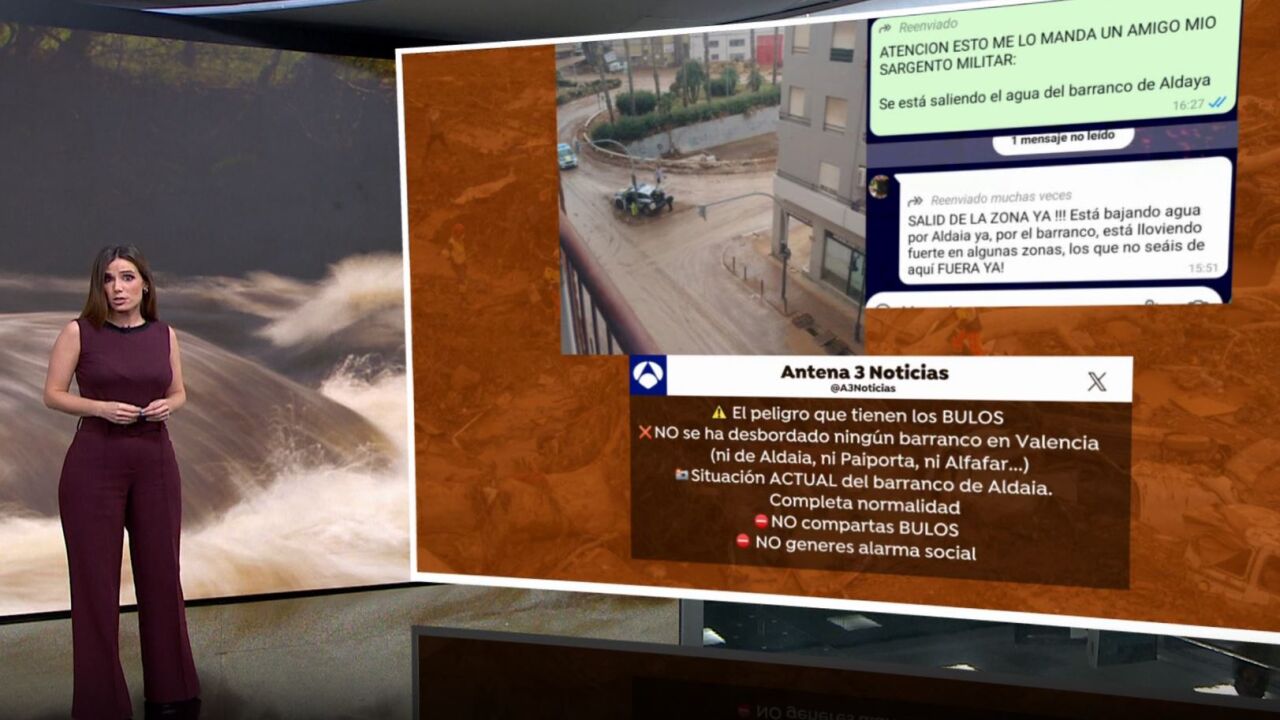 Los bulos sobre la DANA que pueden poner en peligro vidas humanas: "Nos ...