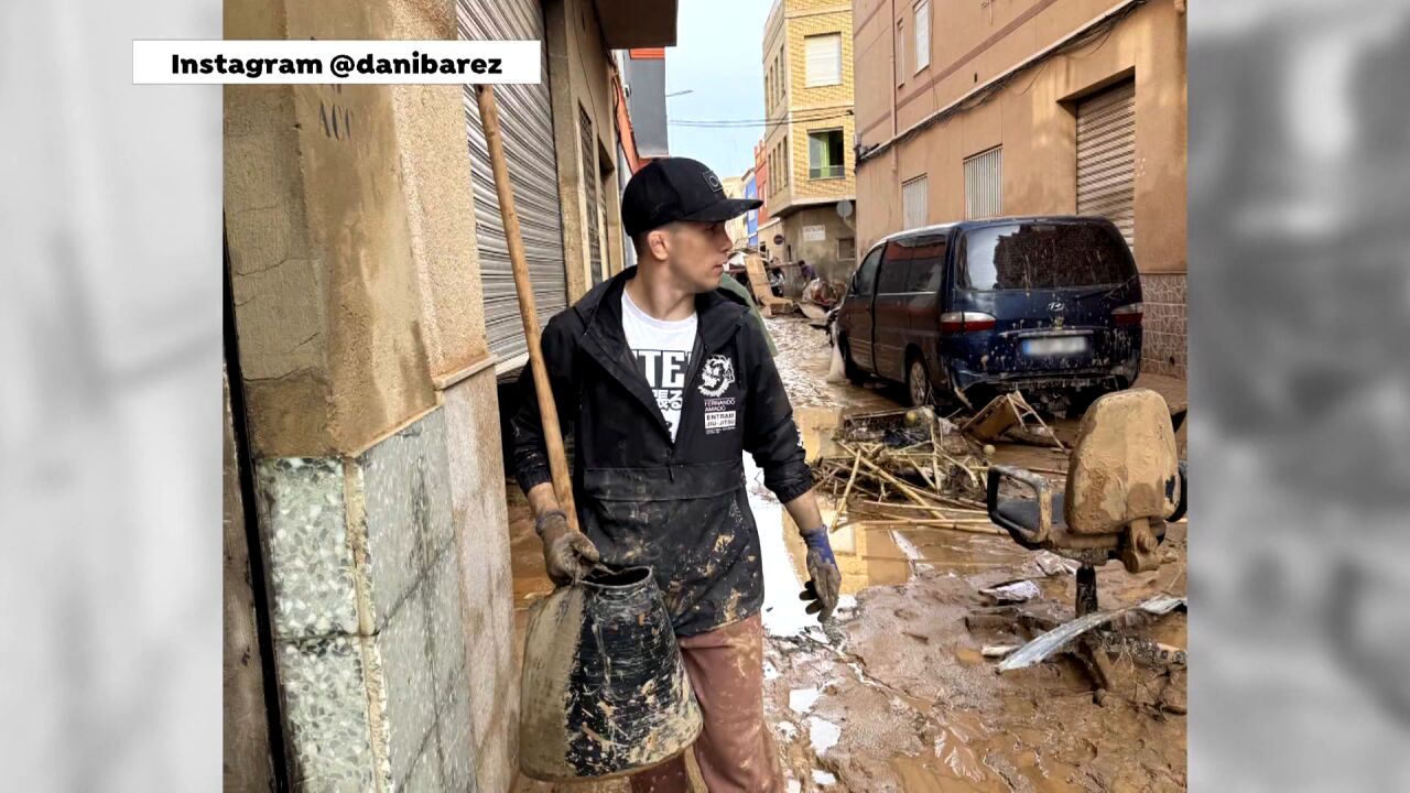 Dani Bárez, del octógono de la UFC a ayudar a sus vecinos en Catarroja ...