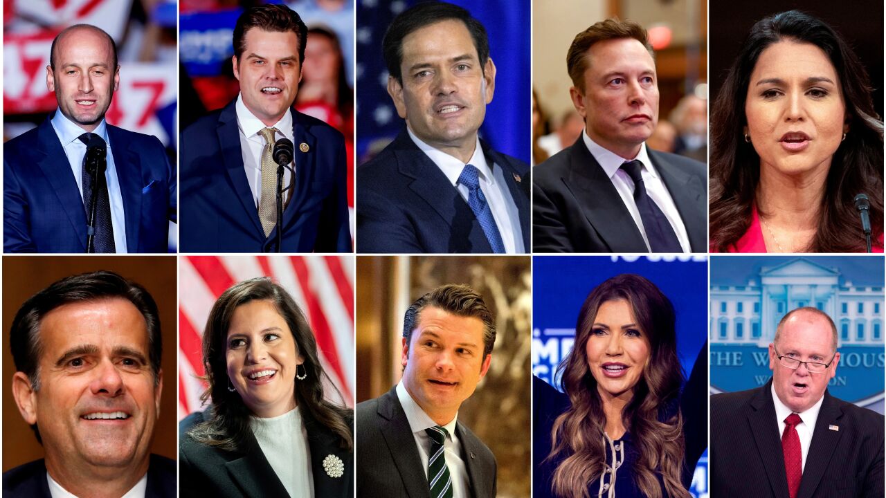 El nuevo Gobierno de Estados Unidos presidido por Donald Trump: Elon ...