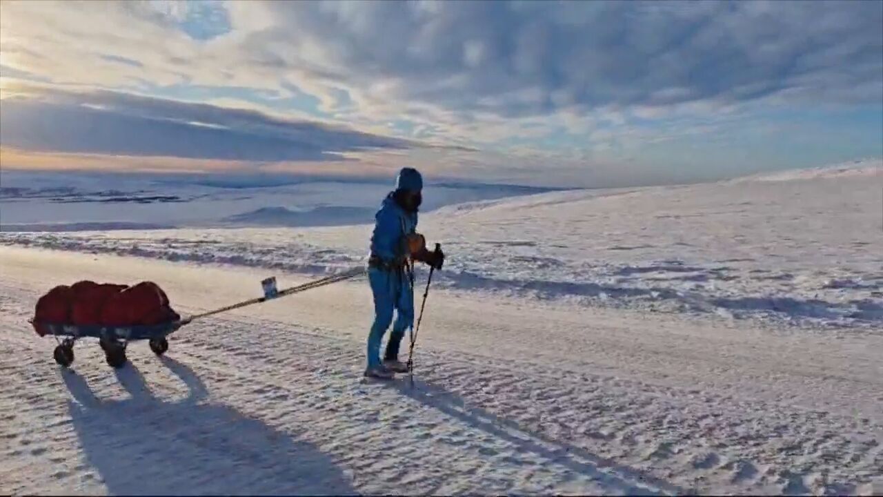 195 kilómetros a -35º, el reto superado por Bego Alday