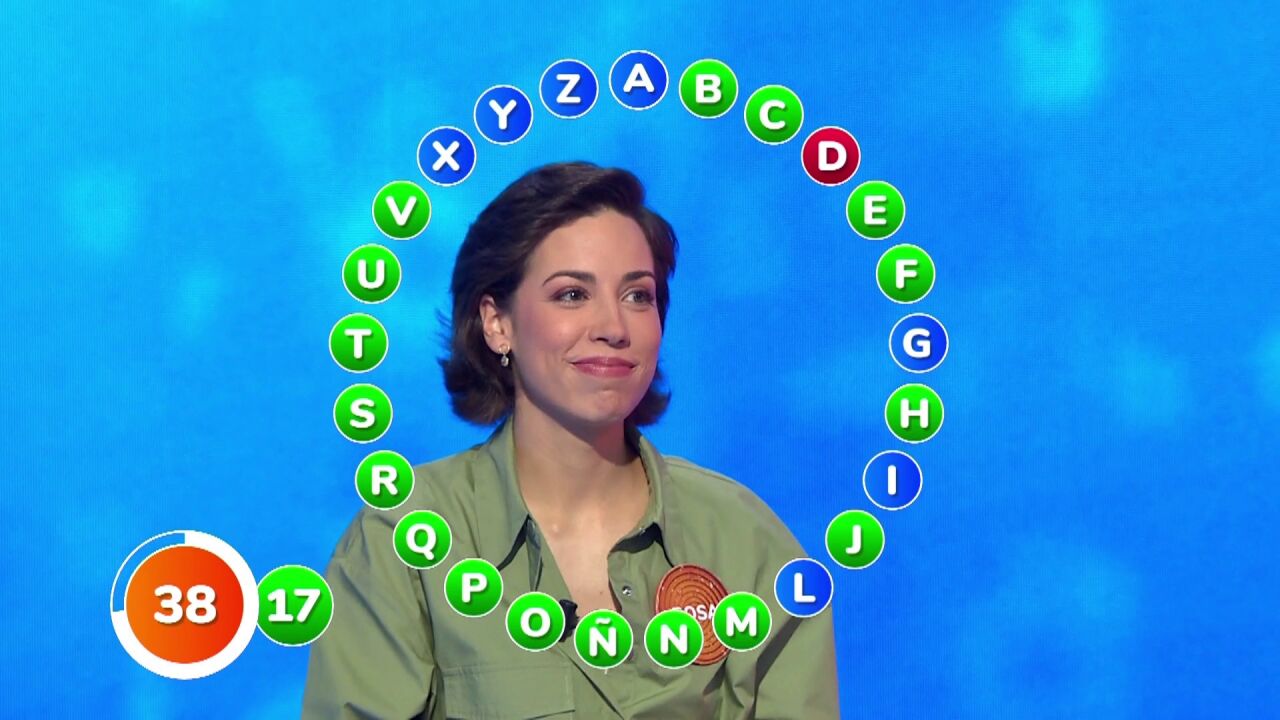 Rosa ‘resucita’ con un gran turno de once aciertos... ¡y pone El Rosco ...