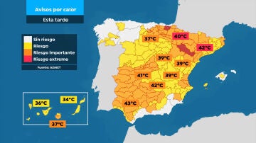 Ola de calor en su punto álgido: “Hasta 42 ºC en el Ebro y más de 40 ºC ...