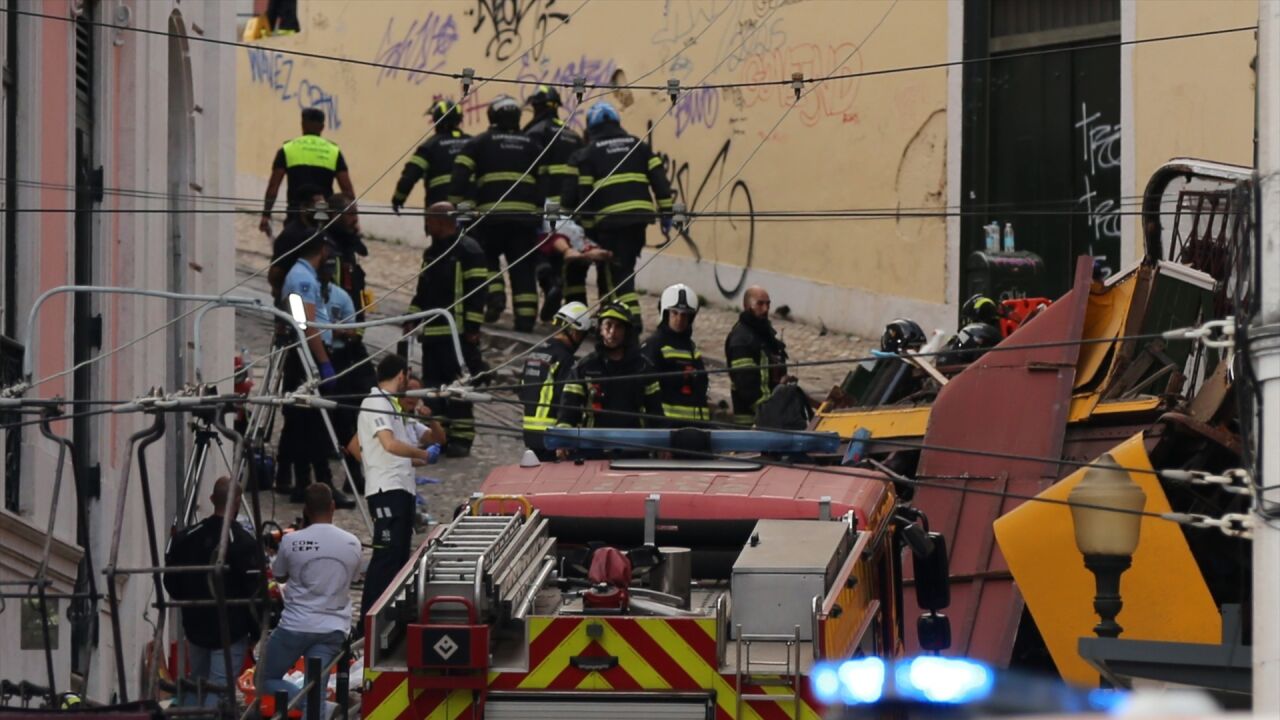 Dos españoles heridos en el accidente del clásico funicular Gloria en ...