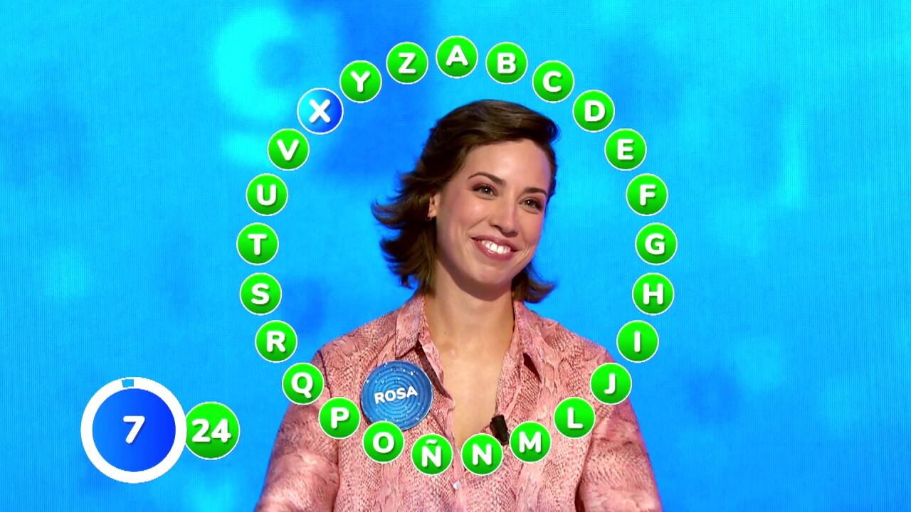¿Rosa se lleva el bote de Pasapalabra? Su primer 24 en El Rosco: ¡a una de ganar 2.128.000 euros!