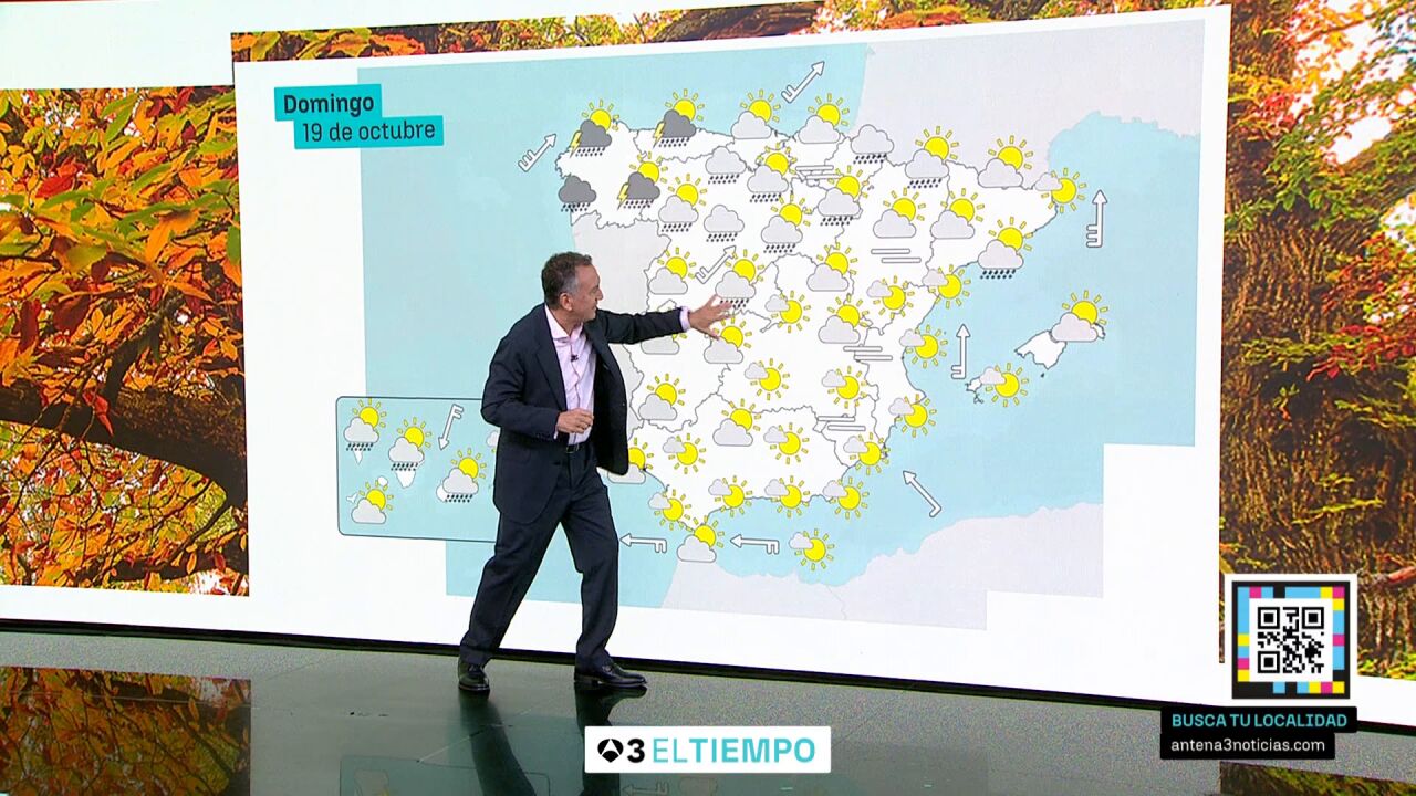 Roberto Brasero avisa: "Sábado primaveral y un frente para el domingo"
