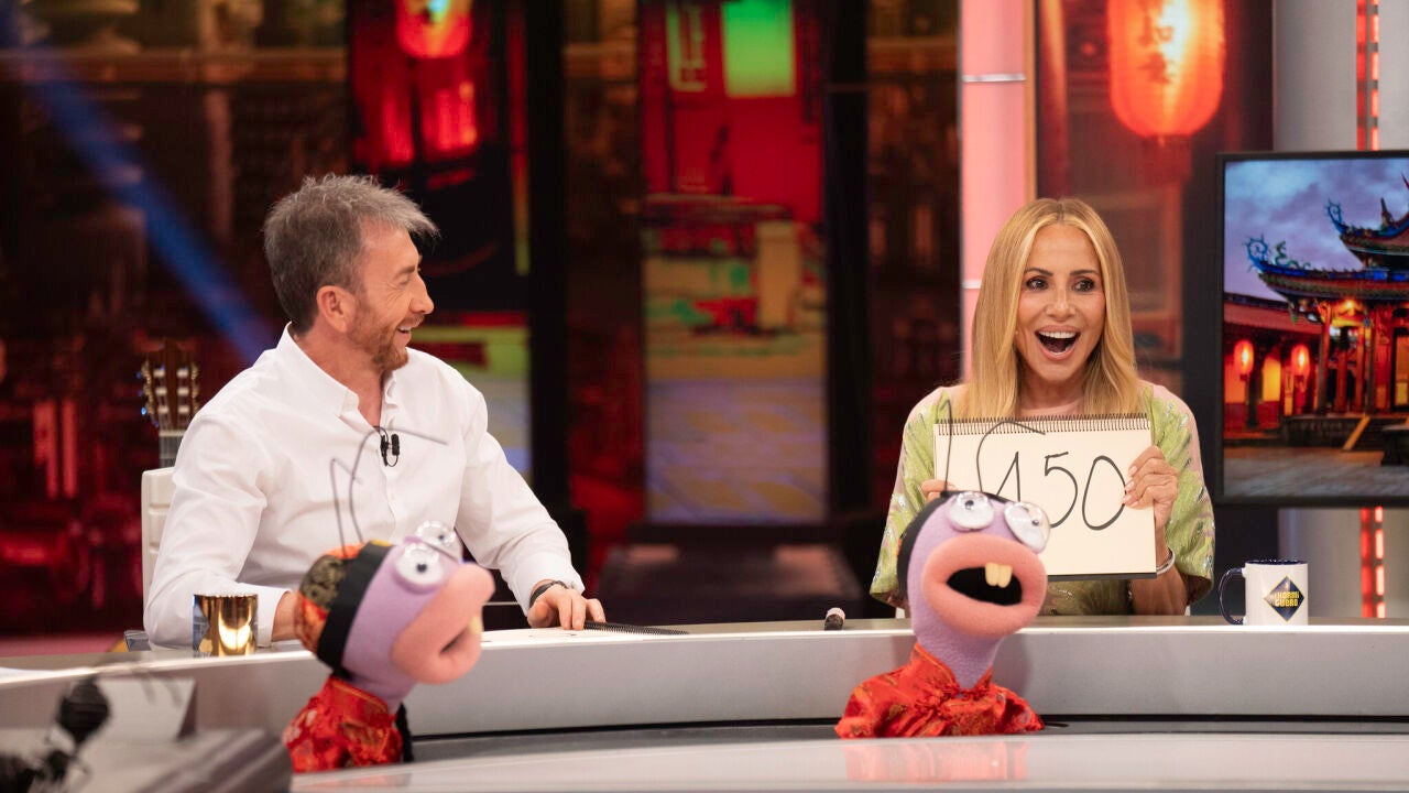 ¡Máxima rivalidad! Marta Sánchez y Pablo Motos se 'pican' en el juego ...