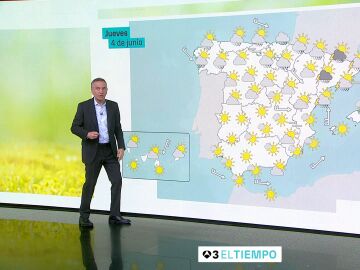 La previsión del Tiempo a tiempo real en Antena 3